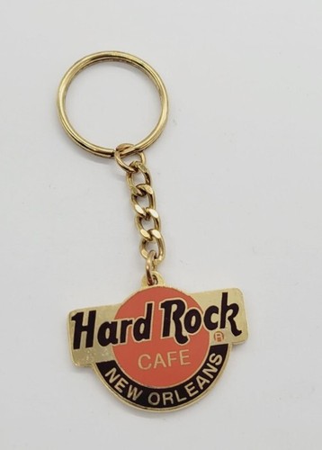 Vintage Hard Rock Café Keychain Enameled Key Chain New Orleans 3.75 in ...