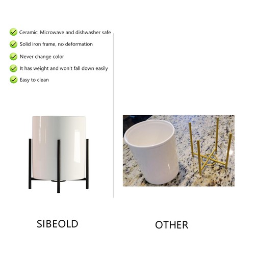 2pcs Cutlery Holder White Ceramic With Black Matte Bracket Robust ...