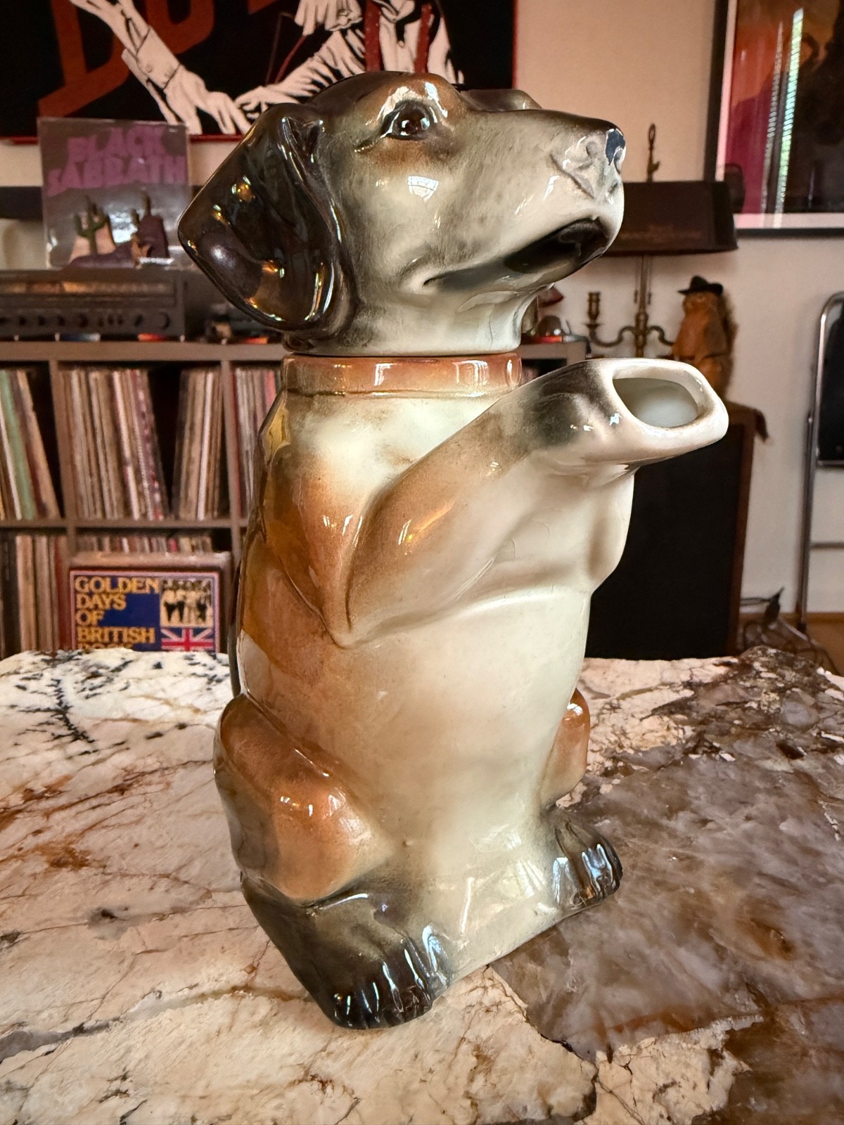 VINTAGE BEAGLE DOG ERPHILA PORCELAIN TEAPOT MADE IN GERMANY 6703b READ Descript. | eBay