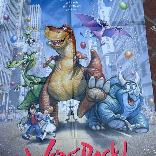 WE'RE BACK! A DINOSAUR'S STORY Original One Sheet Movie Poster - 1993 ...