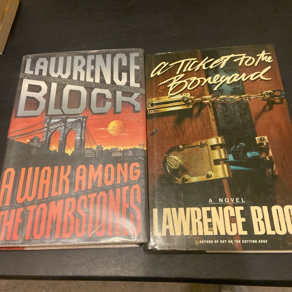 Lawrence Block Novels Lot Of 12 HCs & Paperbacks G-VG Condition | eBay