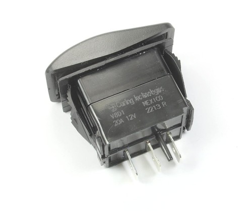 Carling MOMENTARY Rocker Switch SPDT, 20A 12VDC, (ON) Off (ON), 3 ...