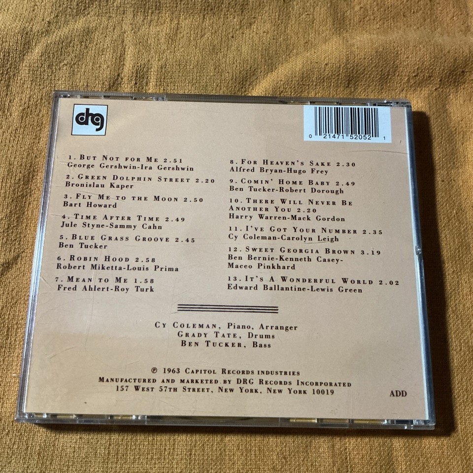 Comin' Home by Cy Coleman (CD, Dec-1988, DRG (USA)) 21471520521| eBay
