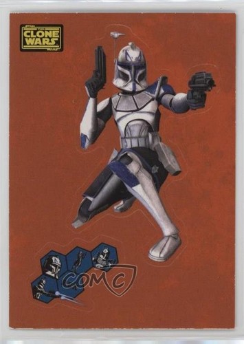 2008 Topps Star Wars: The Clone Wars Stickers Clone Captain Rex #22 ...