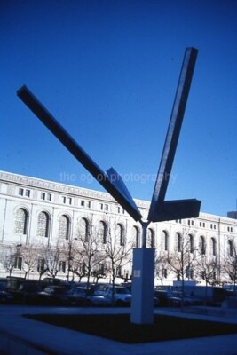 FOUND ART SLIDE Photo SCULPTURE 35mm RICKEY Library SAN FRANCISCO 55 LA ...