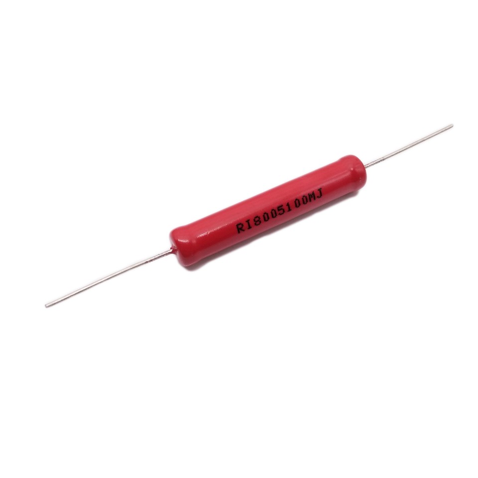 US Stock 2pcs 5W Watts 10KV High Voltage Glass Glaze Resistors 100M ohm ...