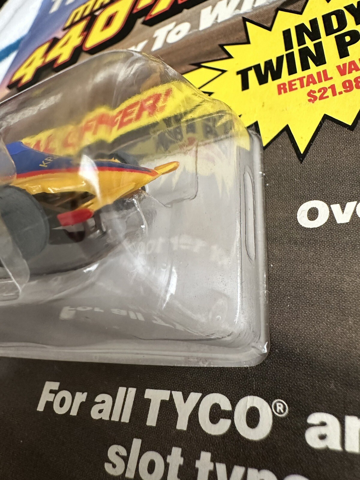 TYCO MAGNUM 440-X2 1987 INDY KRACO 18 electric racing HO slot car | eBay