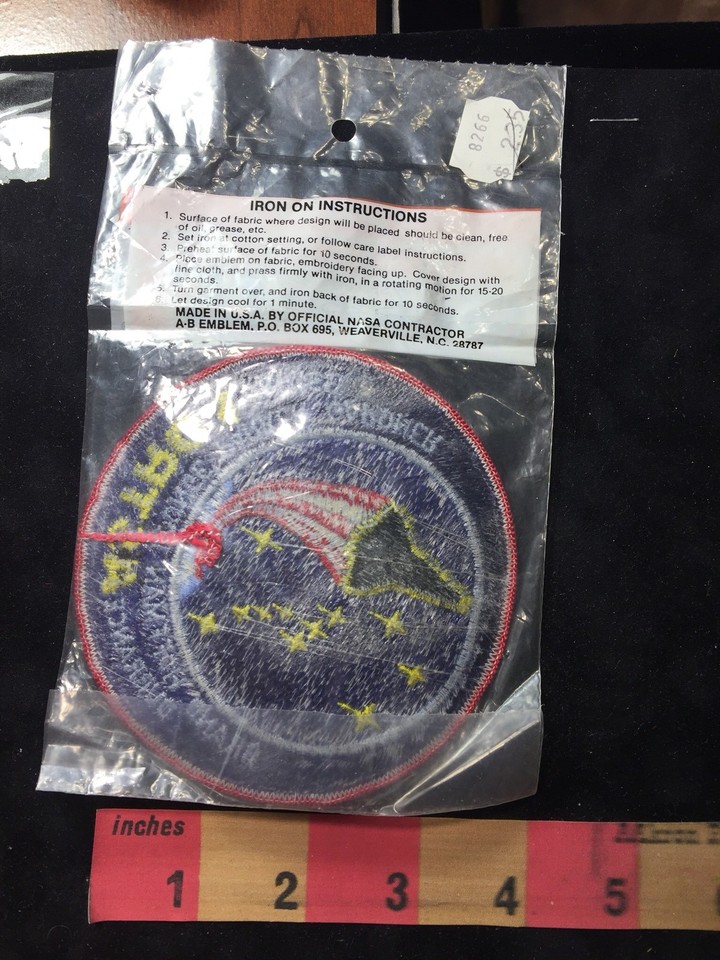 ASTRO 1 NASA Patch In Kennedy Space Center Package 87N5 | eBay
