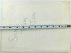 1983 Original TEMPORARY Menu SAINT PETERS INN VILLAGE St. Peters ...
