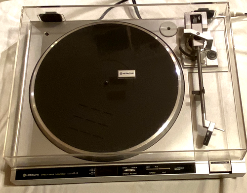 VTG Hitachi HT-2 Direct Drive Turntable VINYL RECORD PLAYER Local ...