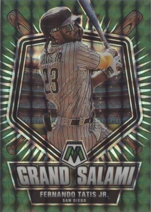2022 Panini Mosaic - Grand Salami Fernando Tatís Jr. #GS-2 Green Mosaic ...