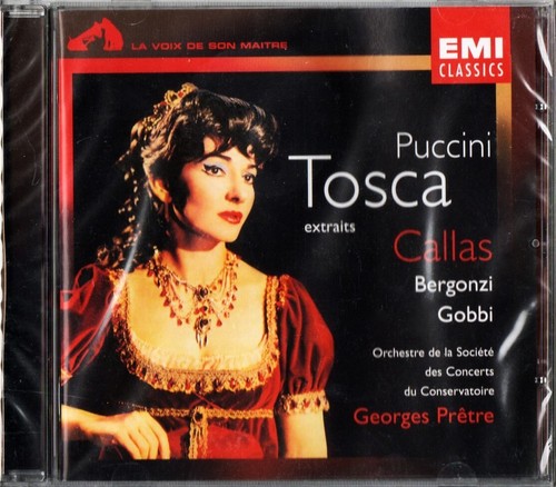 MARIA CALLAS - GIACOMO PUCCINI : TOSCA / CD ALBUM / NEUF SOUS BLISTER D ...