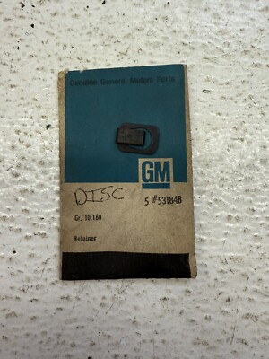 NOS Windshield Wiper Motor Linkage Arm Retainer 5/16 Clip Fits 59-67 GM ...