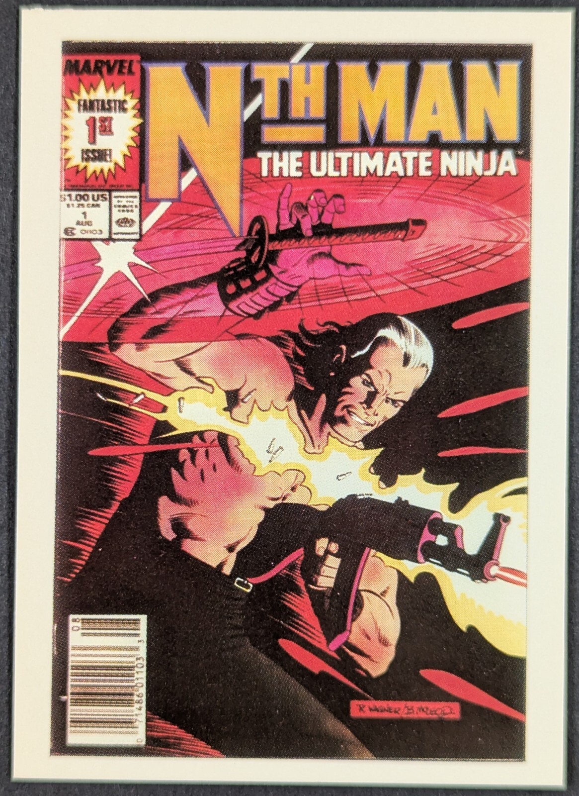 Nth Man Ultimate Ninja 1991 Comic Images Comic Book Covers Card #66 (NM ...