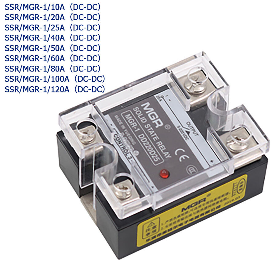 Normally Open Type Single Phase Solid State Relay Mgr 1 Nc Single