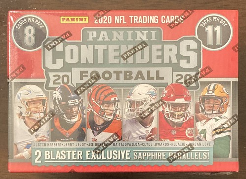 2020 Panini Contenders NFL Football Blaster Box 88 Cards FANATICS ...