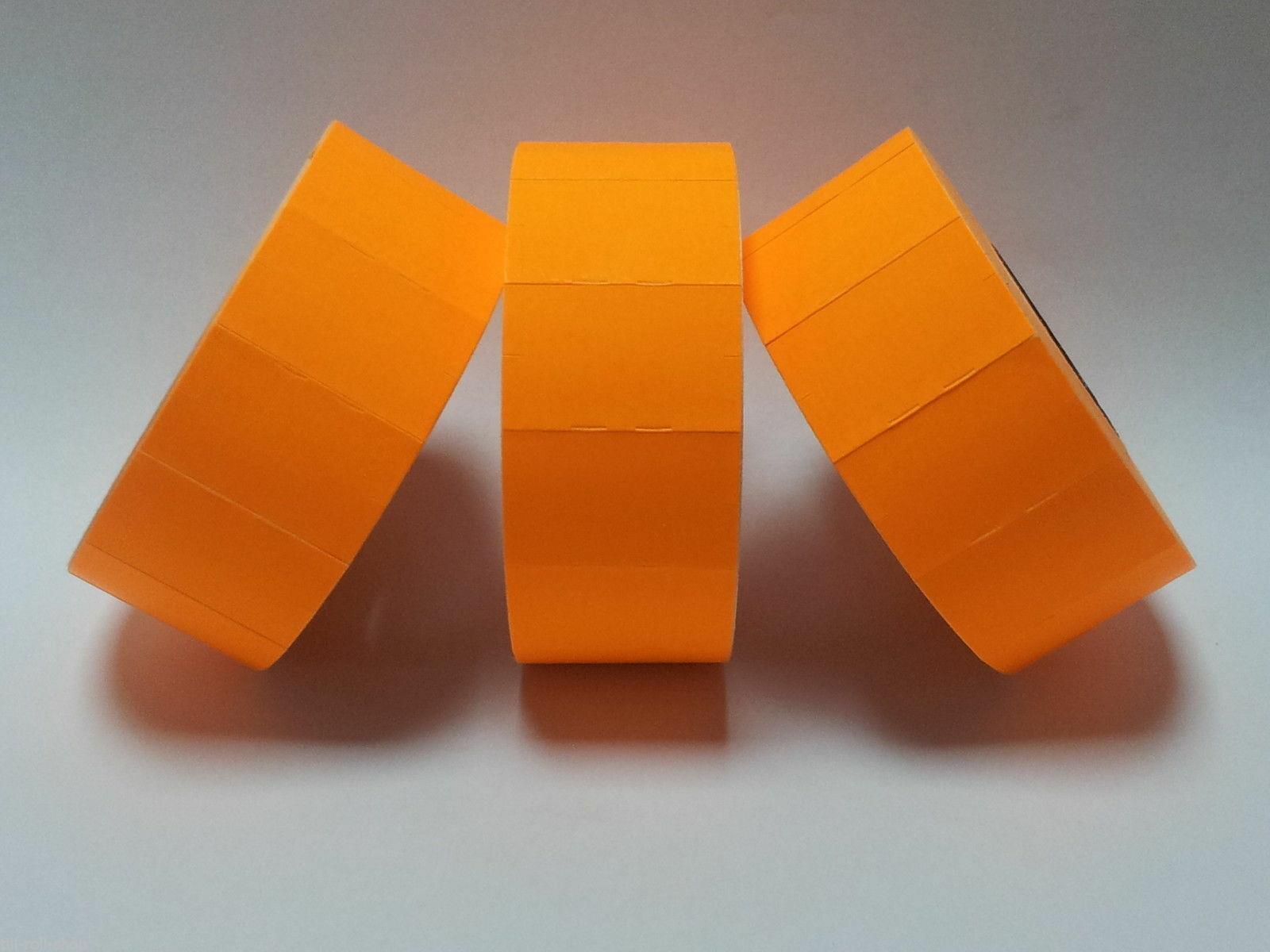 Econoply 26X16mm 2 Line Price Marking Gun 20 roll FL.Orange Straight ...