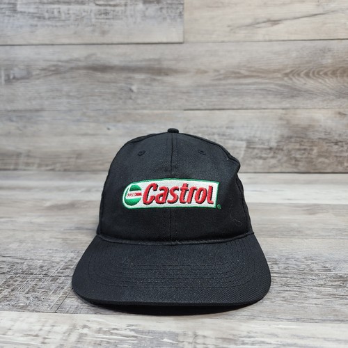 Vintage Castrol Motor Oil Cap Hat Adult Mens Adjustable Strapback ...