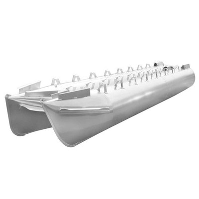 Pontoon Boat Logs Floats Tubes | w/ Strakes 22 FT x 25 Inch (Set of 2 ...