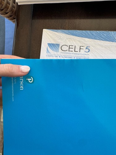 CELF-5 Complete Kit Clinical Evaluation of Language Fundamentals ...