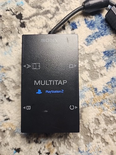 Sony PlayStation 2 Multitap Multiplayer Adapter OEM SCPH-10090 PS2 4 Players | eBay