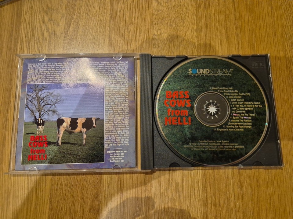 Bass Cows from Hell CD Soundstream Bass CD USA | eBay UK
