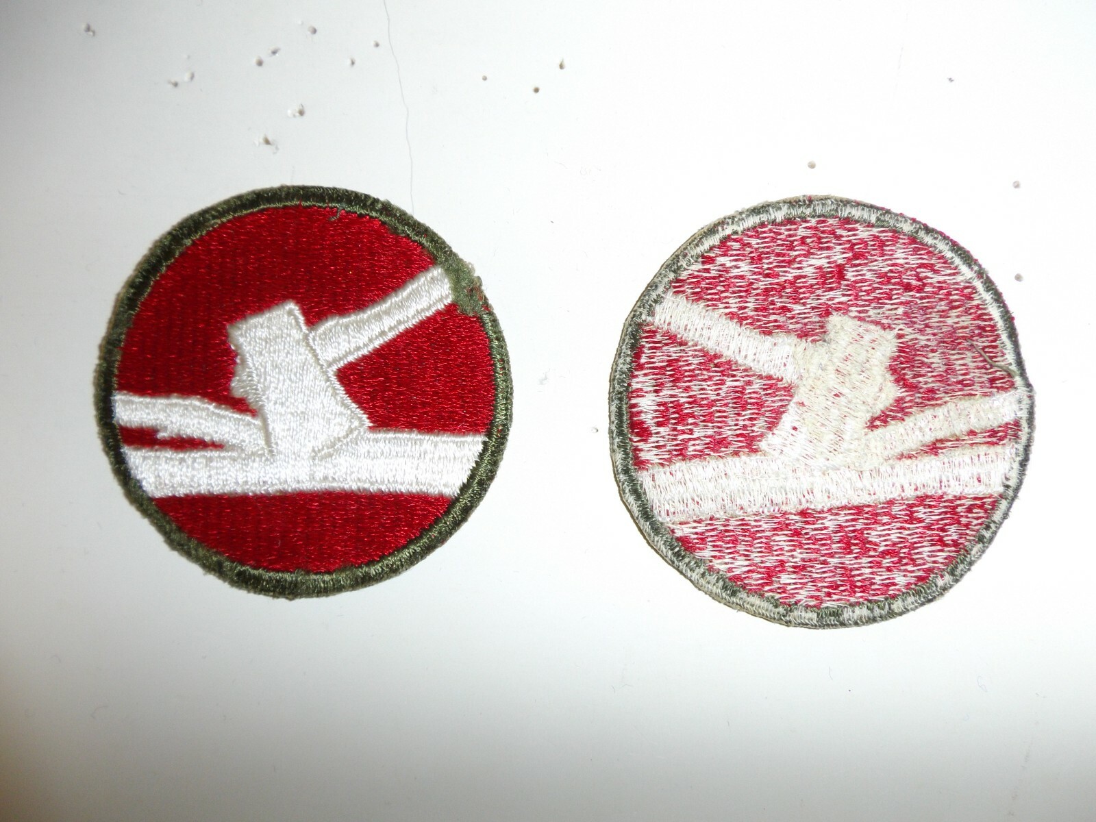 A039 Original WW 2 US Army ssi 84th Infantry Division Railsplitters ...