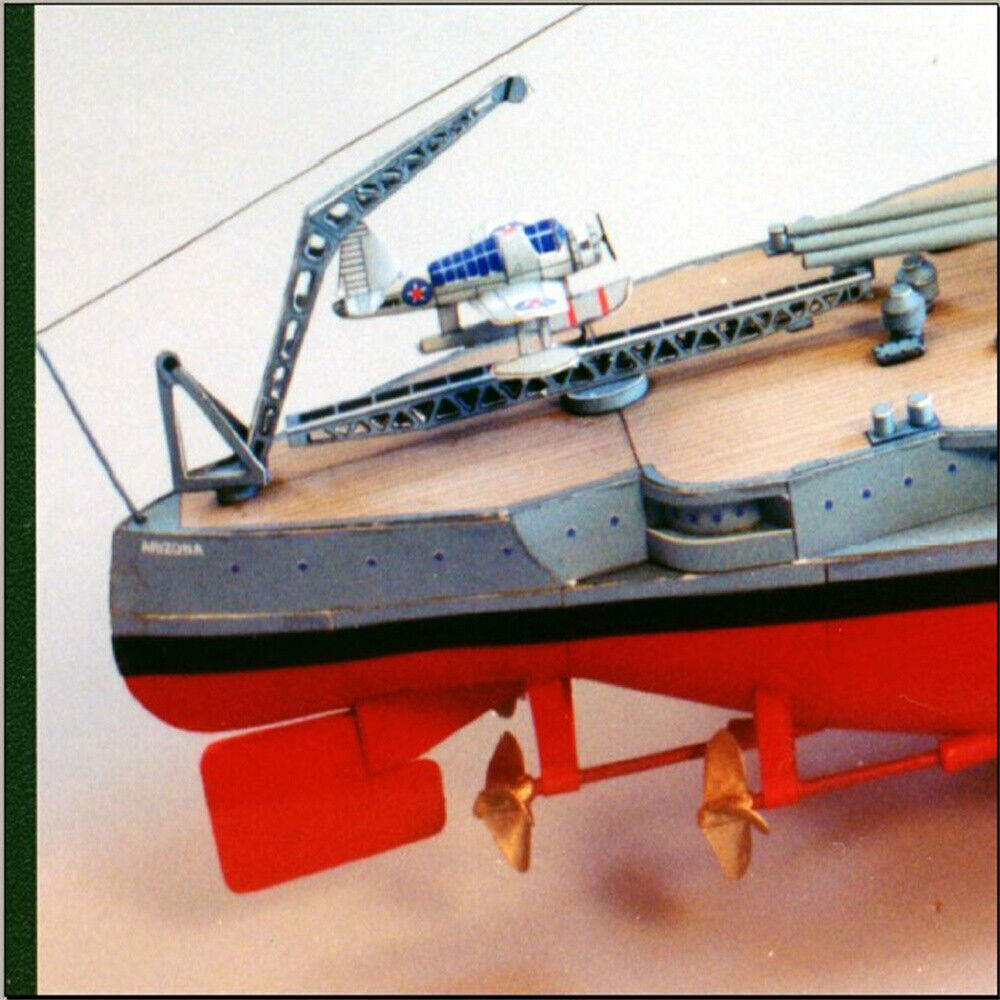 1/250 Diecast US NAVY USS Arizona BB-39 Battleship Paper Model Ship ...