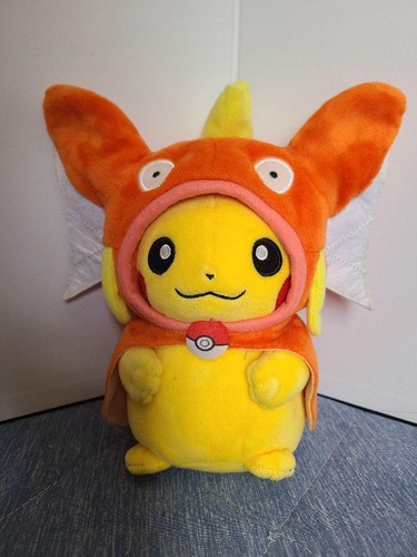 Pokemon Center Hiroshima Limited Japan Pikachu Magikarp Poncho Plush ...