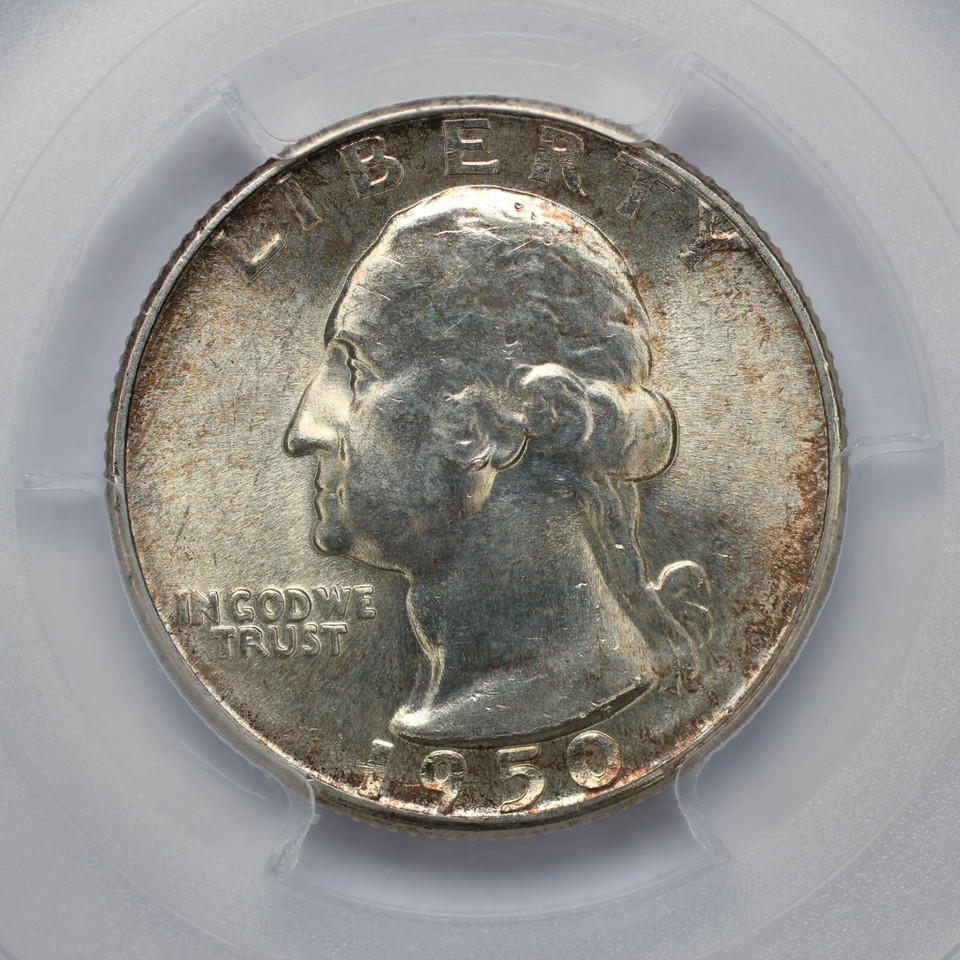 1950 D Washington Silver Quarter PCGS MS66 | eBay