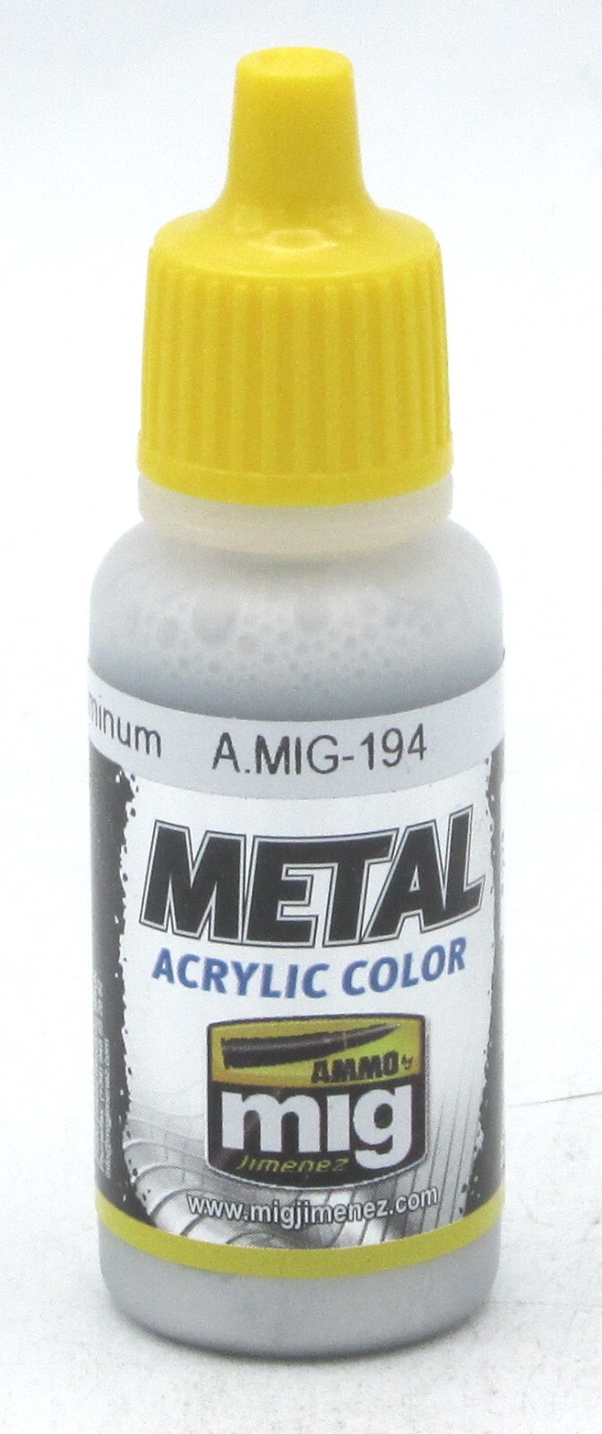 AMMO AMIG-0194 Matt Aluminum [17ml] (Metal Acrylic Color) Aircraft ...