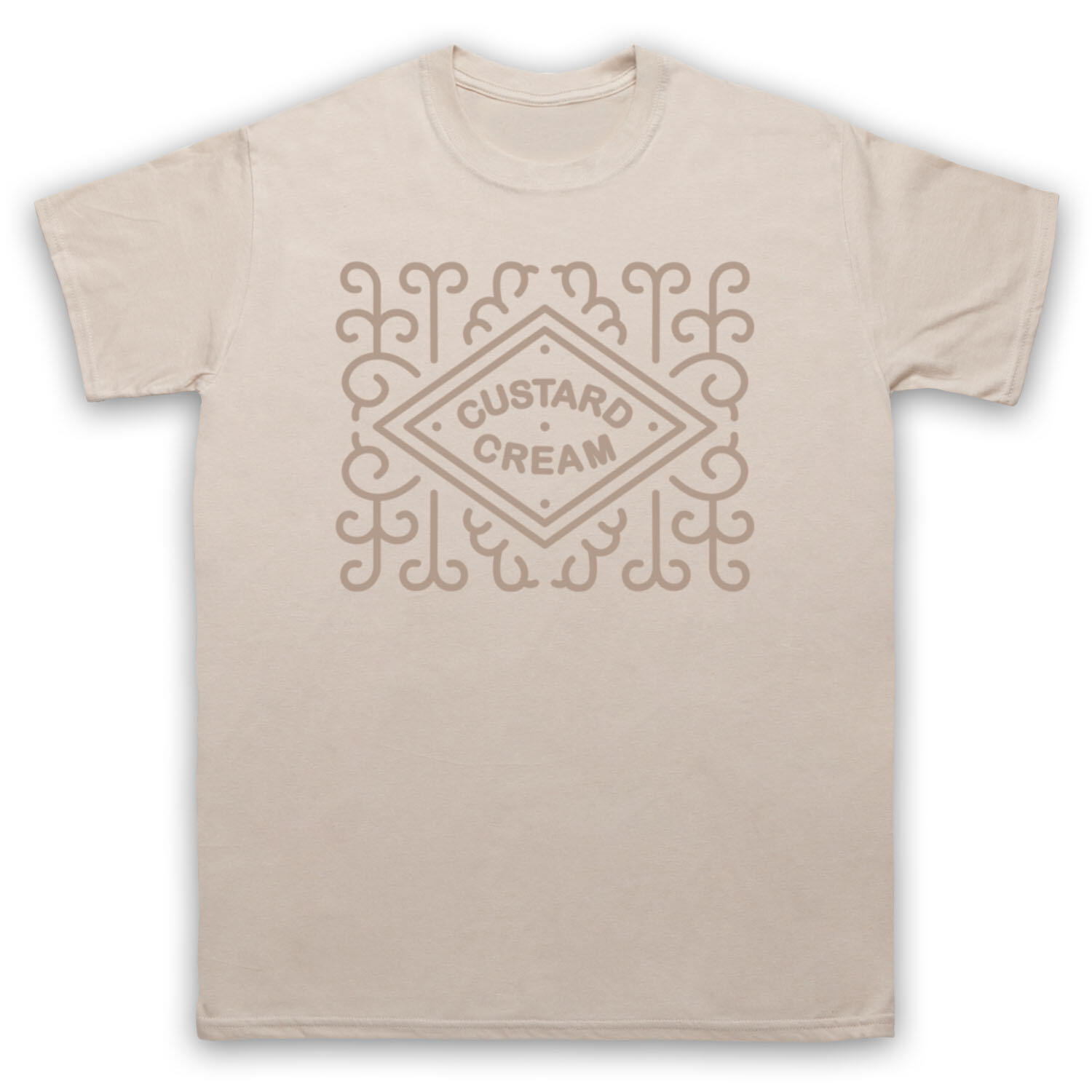 CUSTARD CREAM BISCUIT FUNNY COSTUME JOKE MENS & WOMENS T-SHIRT | eBay