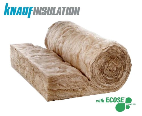 Loft insulation roll floor roof lagging 100 170 200mm thick Knauf Attic ...