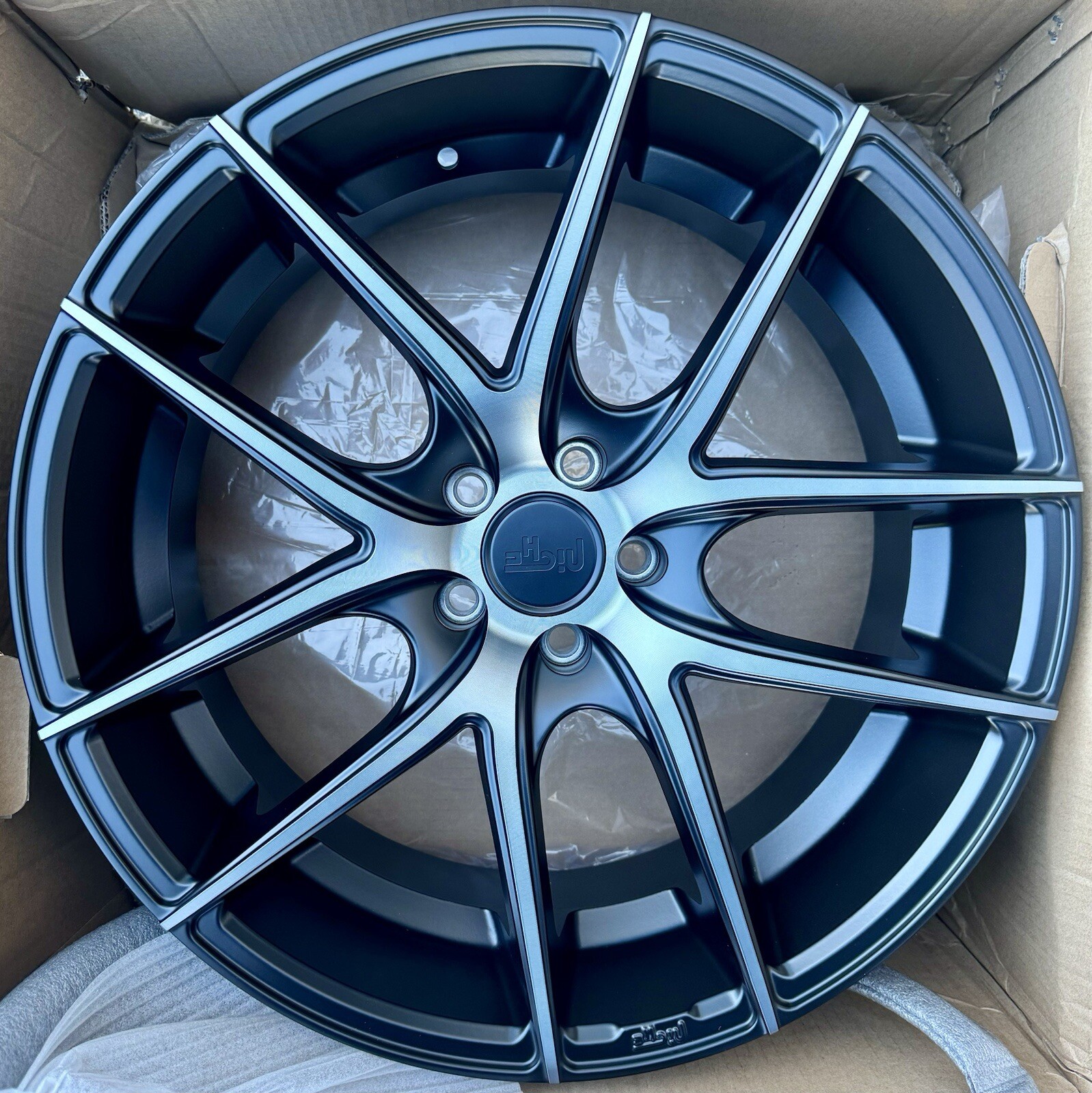 (4) Niche M130 Targa Matte Black Wheels with Machined DDT 5x108 ...