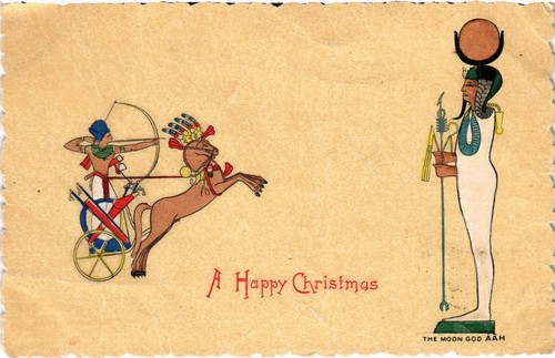 CPA AK The Moon God Aah EGYPT (1325924) | eBay