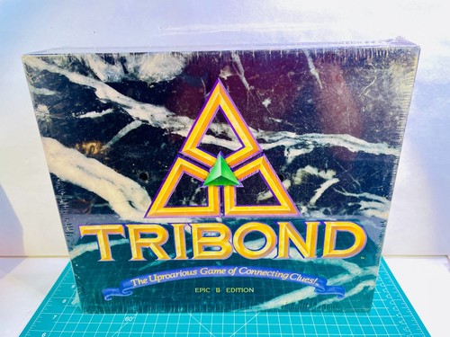 Vintage 1990 TriBond Epic II Edition Vintage Clue Trivia Strategy Board ...