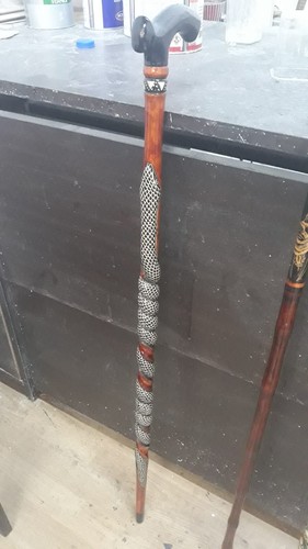 Vintage Custom Fancy Walking Stick, Handmade Special Turkish Wooden ...