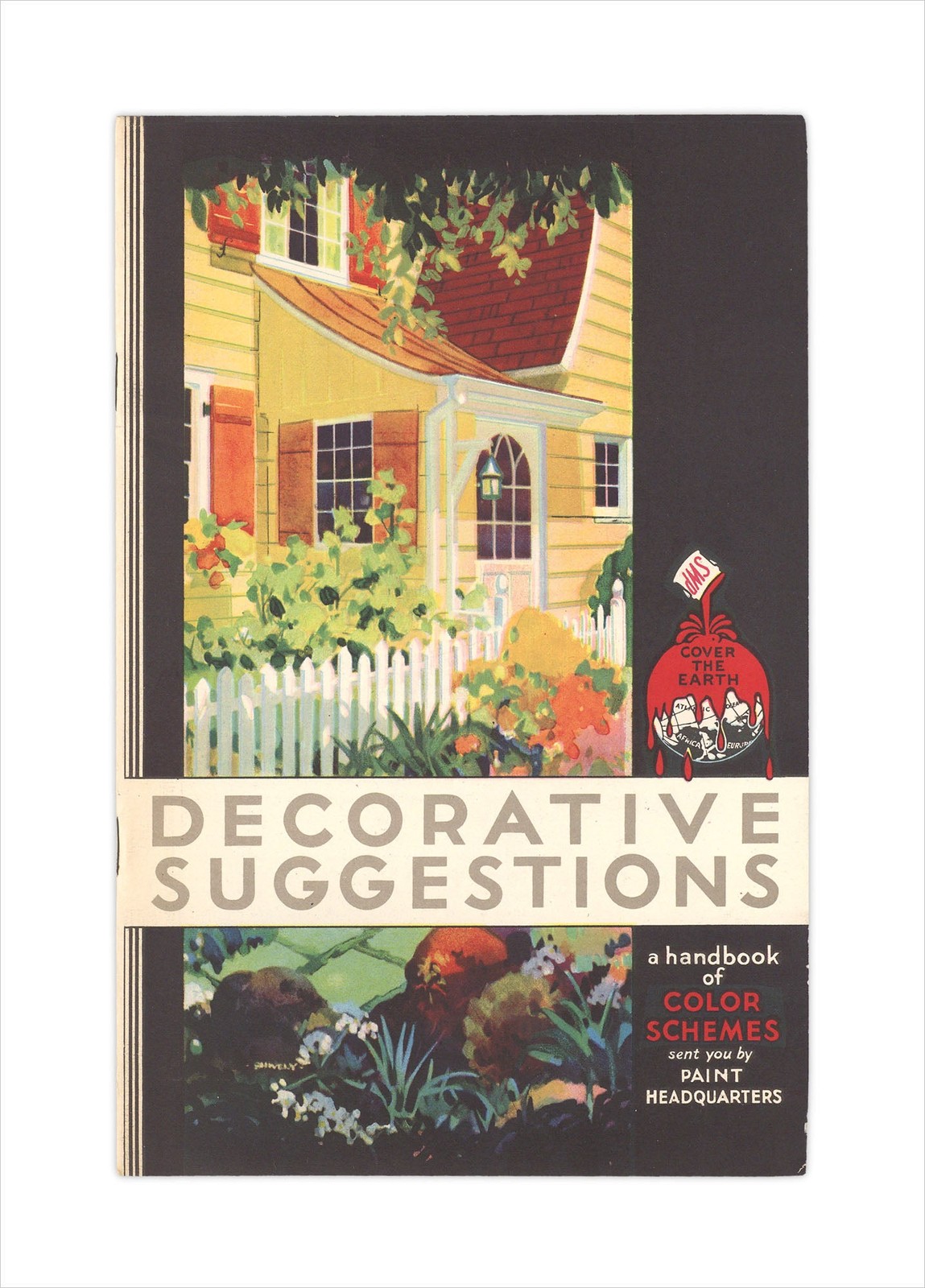 [Paint samples] Decorative Suggestions, a handbook of Color Schemes ...
