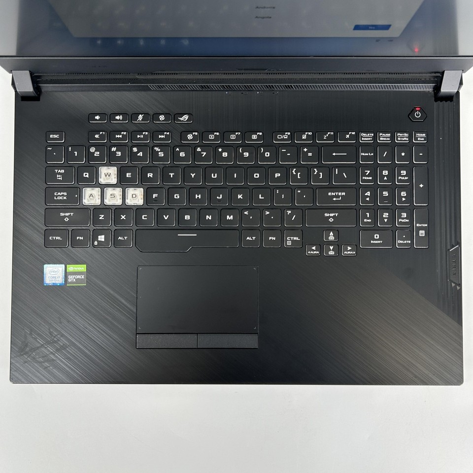 Asus ROG Strix G731 17.3 120Hz FHD i7-9750H 2.60GHz 16GB 512GB SSD GTX ...