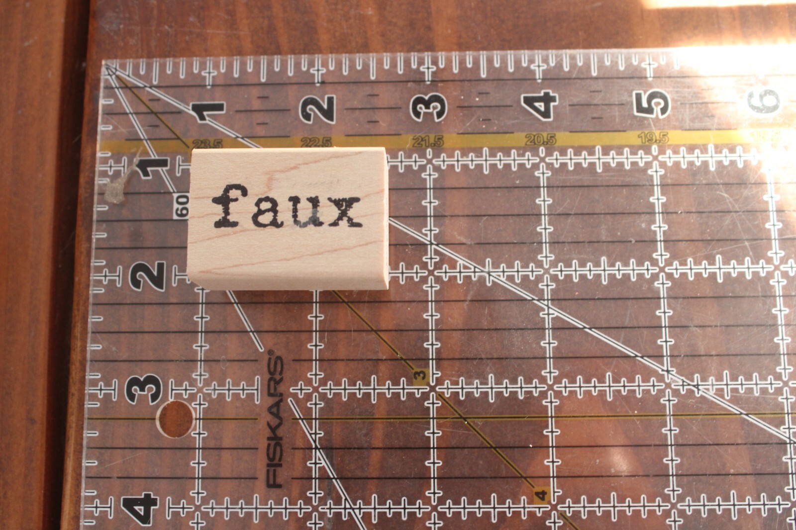 NEW Stampotique FAUX Words Small Phrase AMY WILSON Wood Rubber Stamp | eBay