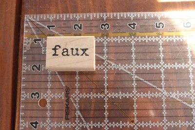 NEW Stampotique FAUX Words Small Phrase AMY WILSON Wood Rubber Stamp | eBay