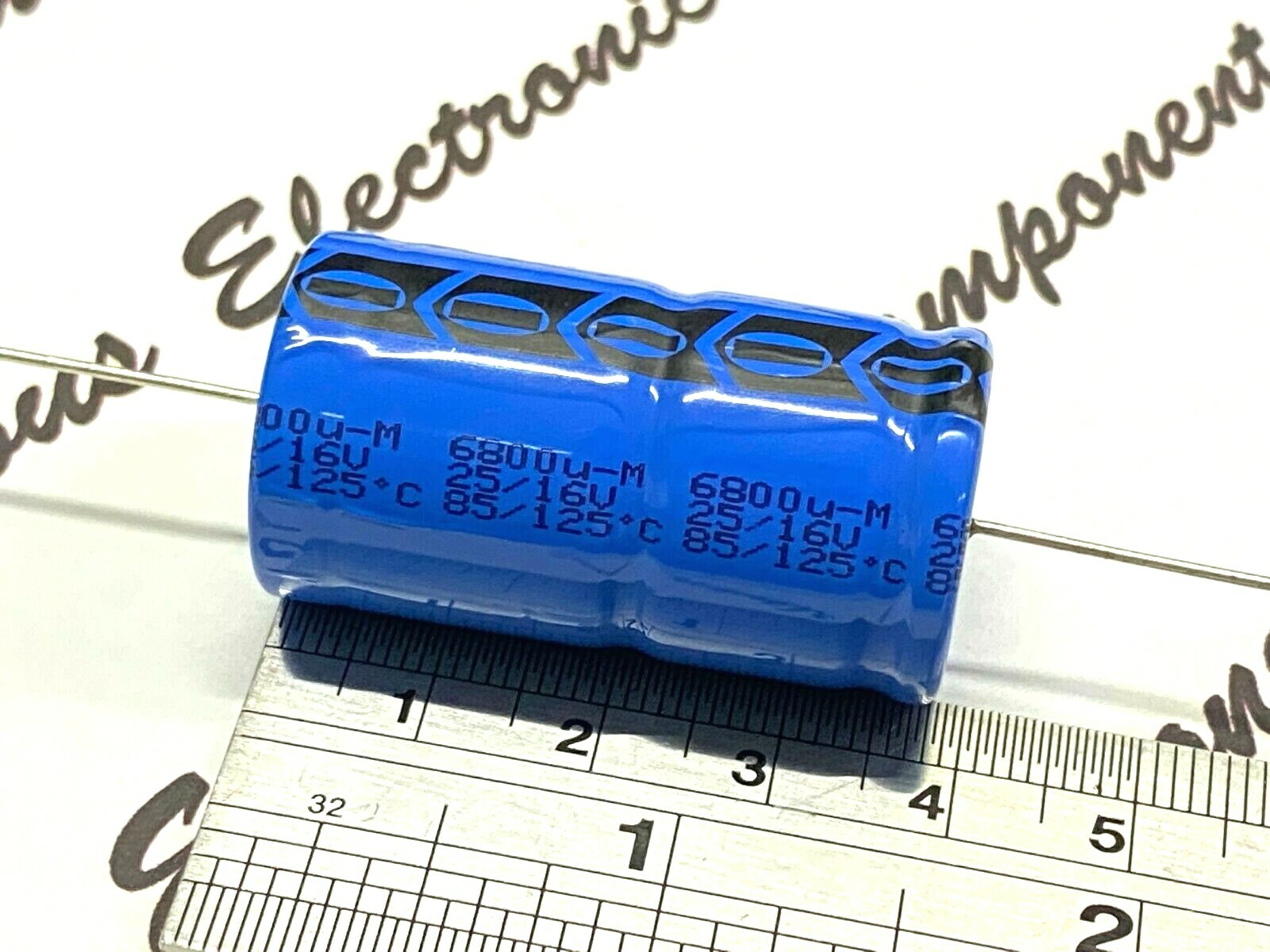 1pcs-BC (PHILIPS) 118 AHT 6800uF 16V(125°C) 25V(85°C) Axial Capacitor ...