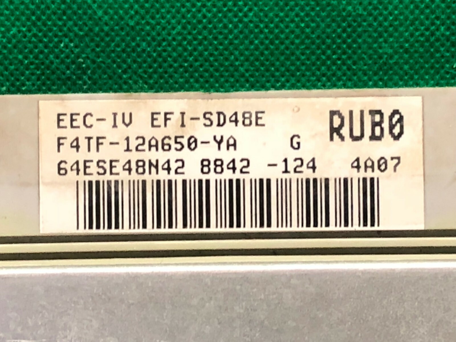 REBUILT PLUG & PLAY 94 FORD VAN 7.5L ECU ECM PCM MODULE F4TF-12A650-YA ...