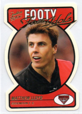 2005 AFL TRADITION FOOTY FACES IDOLS DIE CUT - FFI5 Matthew LLOYD ...