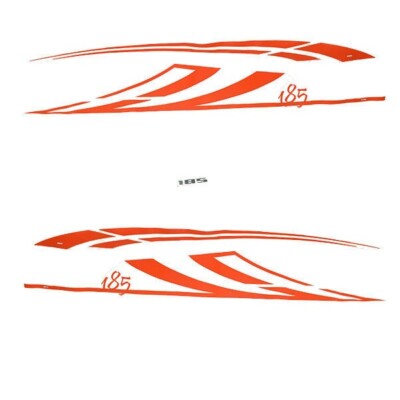 Sea Ray Boat Graphic Decals 2028358 | 185 Sport Orange Stickers (Kit ...