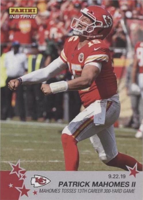 2019 Panini Instant NFL - Patrick Mahomes II #39 /66 for sale online | eBay