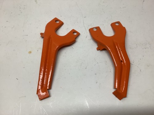 1967 1968 C2 CORVETTE SBC 327 283 spark plug wire mount brackets LH RH ...