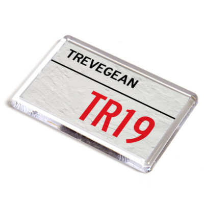 FRIDGE MAGNET - Trevegean TR19 - UK Postcode | eBay UK