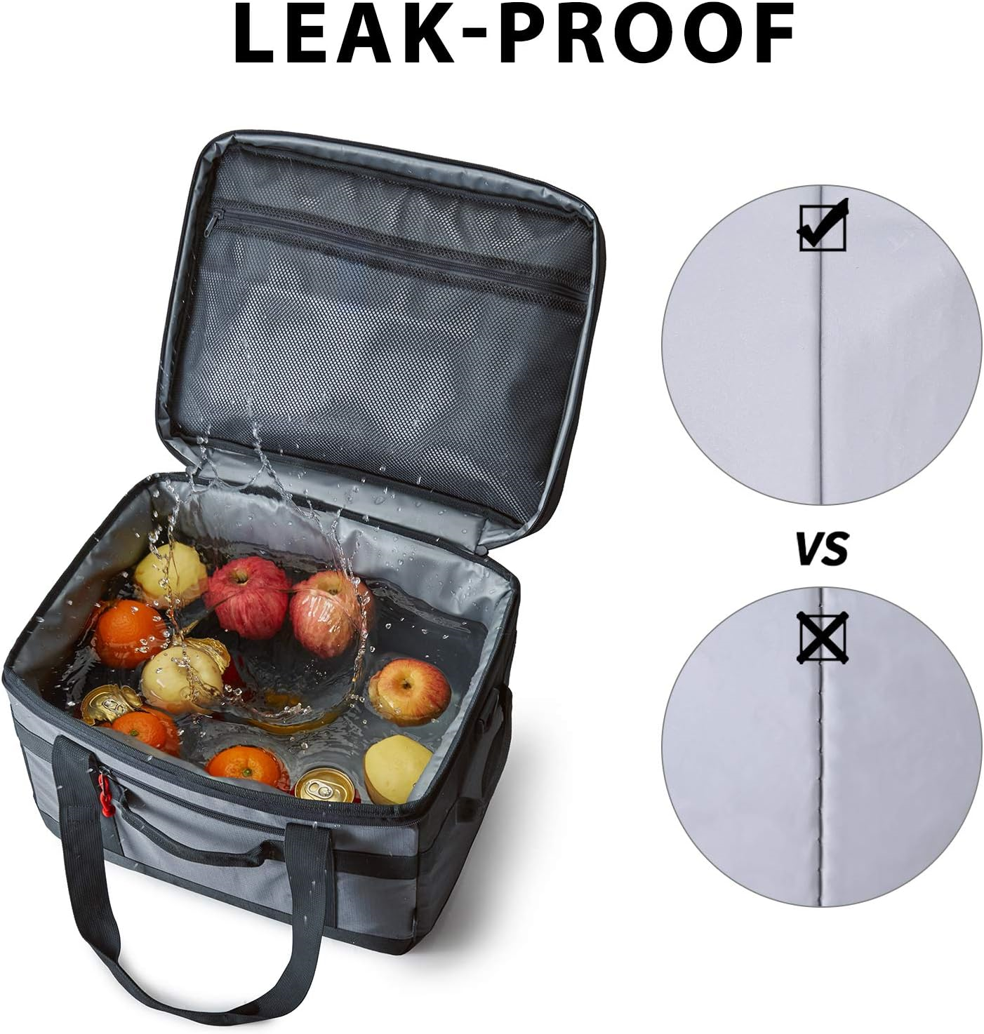 TOURIT Cooler Bag 48/60 Cans Insulated Soft Cooler Large Collapsible ...