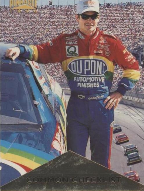 1996 Pinnacle - Checklist Jeff Gordon #95 for sale online | eBay